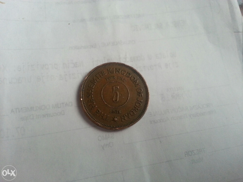 Stari novcic Kraljevina Jordan - Kovanice - OLX.ba