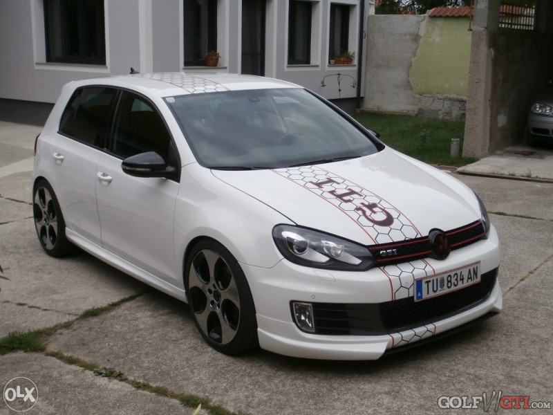 Auto naljepnica GOLF VW GTI naljepnice stikeri - Naljepnice/Stikeri za ...