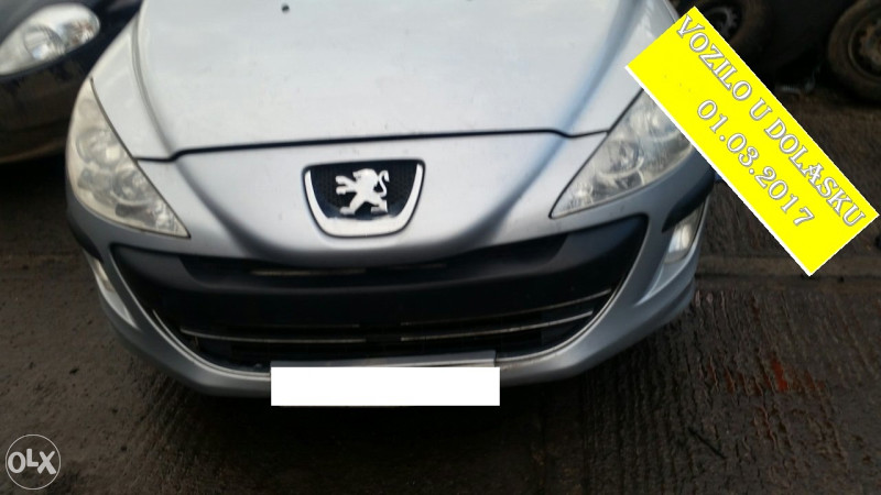 Peugeot 308 - dijelovi limarije i mehanike - Automobili u dijelovima - OLX.ba