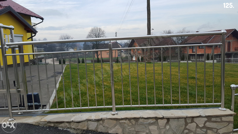 Inox ograde - Inox kapije - Inoks ograde - Bravar - izrada, ugradnja i ...