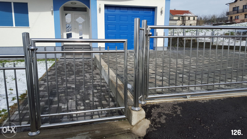 Inox ograde - Inox kapije - Inoks ograde - Bravar - izrada, ugradnja i ...