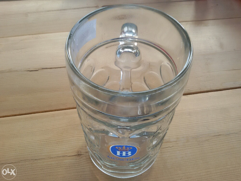 Velika pivska krigla od 1litar HB Minhen - Krigle - OLX.ba