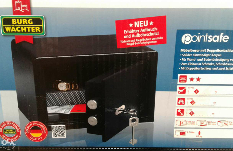 Njemacki Mali trezor / mini sef 6,7 L - Sefovi - OLX.ba